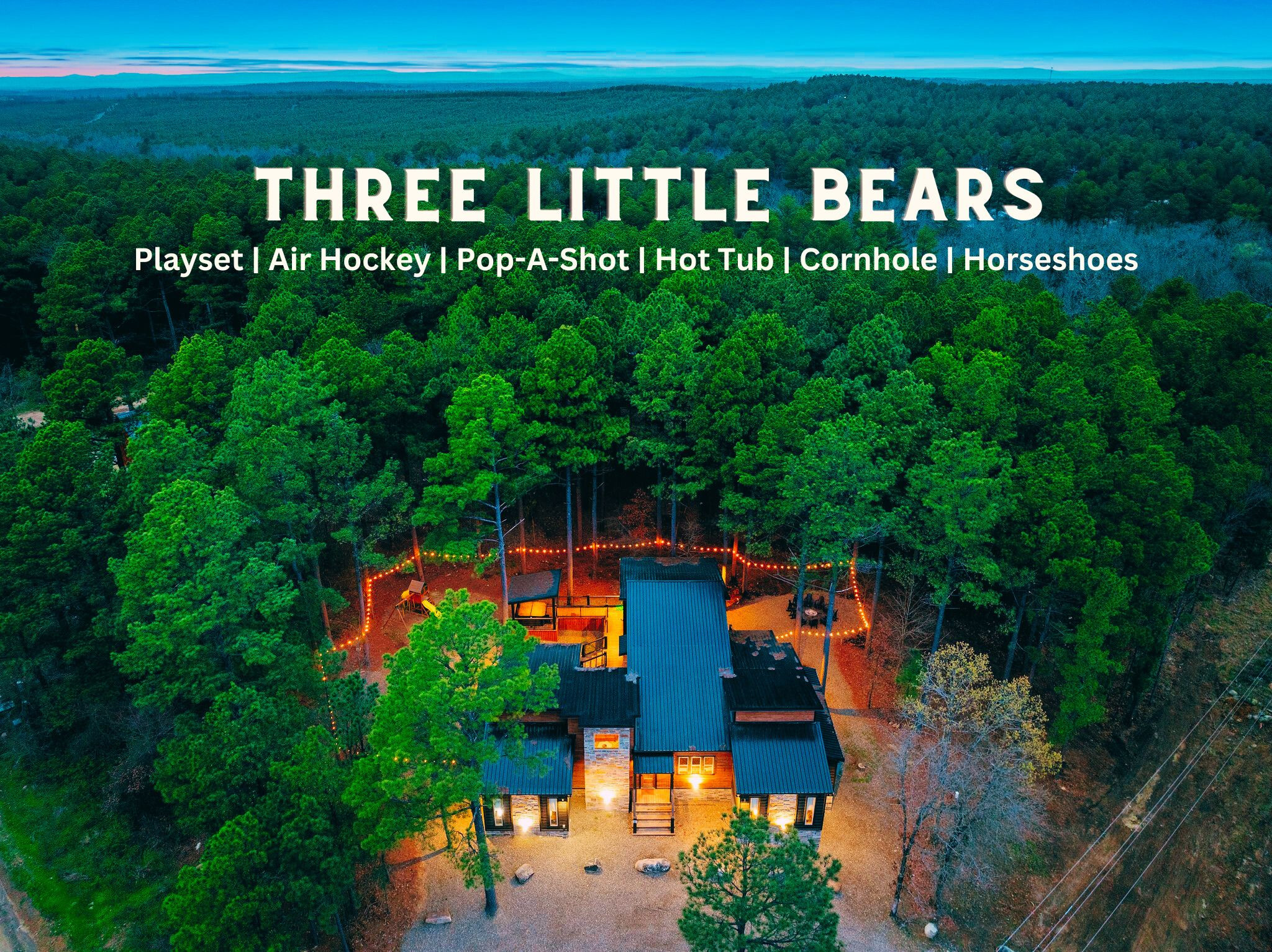 Three Little Bears | Broken Bow | Cabin Collective BB